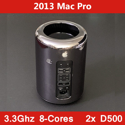 Mac Pro Late 2013 3.3GHz 8 Cores Dual AMD D500 128GB RAM 4TB PCIe NVMe ...