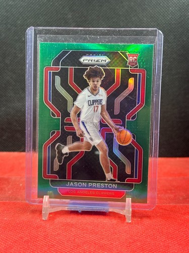 2021-22 Panini Prizm Green Prizm Rookie Card #327 Jason Preston NBA | eBay