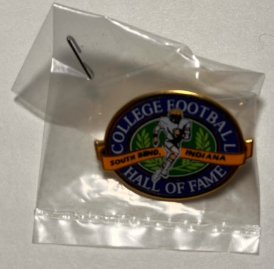 College Football Hall of Fame Pin South Bend Indiana Lapel Pin | eBay