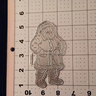 Universal metal die cut tool Christmas Santa Claus St. NICK North Pole ...