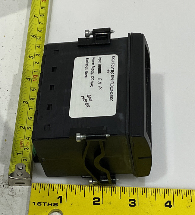 SIMPSON F35-1-46-0 FALCON F35 SERIES DIGITAL PANEL METER INPUT 5 A AC ...