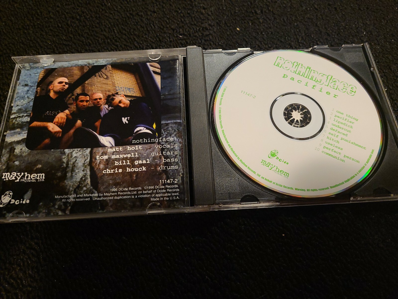 Pacifier [PA] by Nothingface (CD, Aug-1998, Mayhem) for sale online | eBay