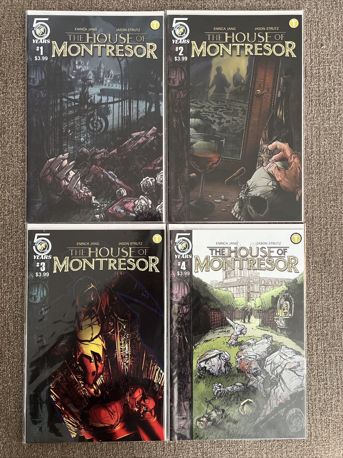 Action Lab Comics - The House Of Montresor #s 1-4 2016 FN JP | eBay