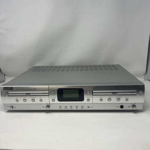 KLH CDR-1000 Dual Deck Audio Recorder CD-R/CDRW/MP3/CDRW | eBay