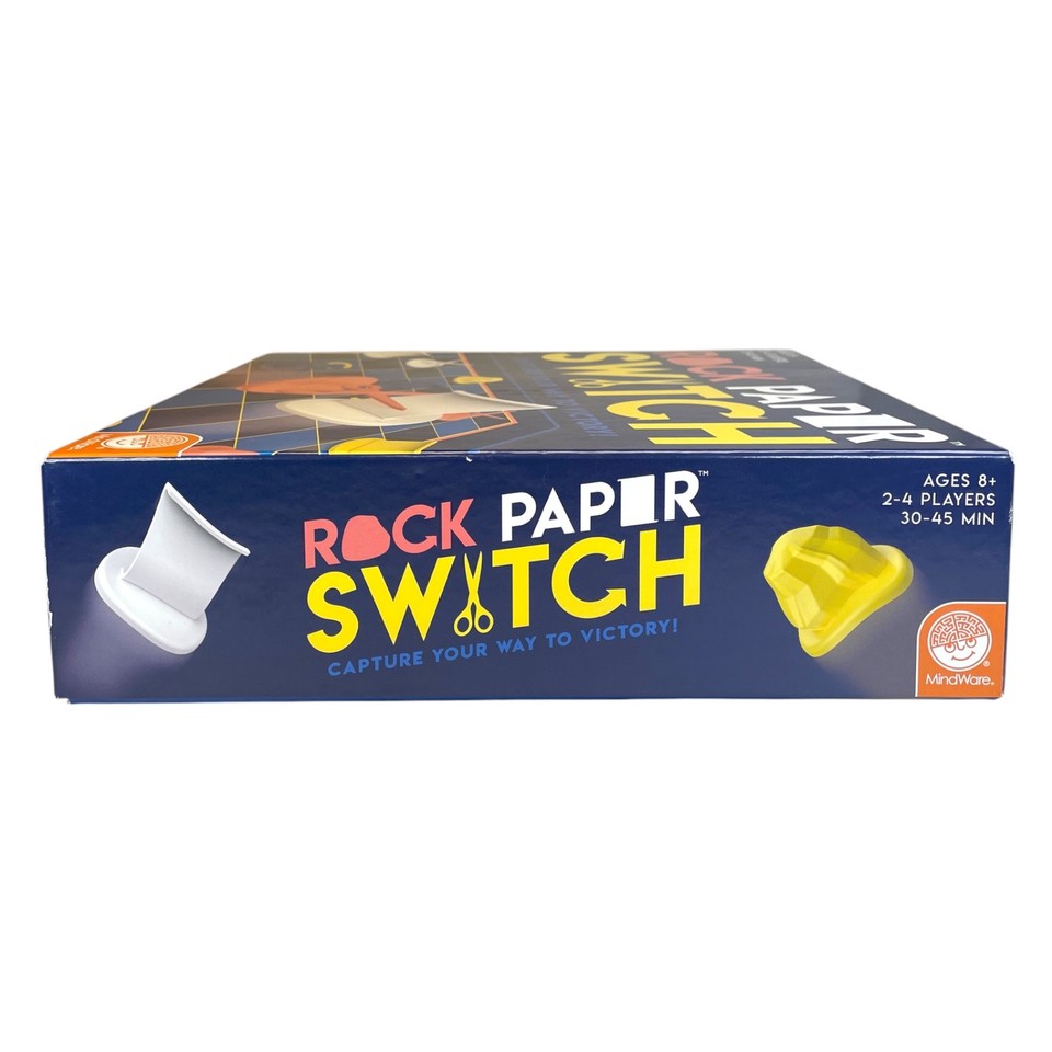 Rock Paper Switch Board Game MindWare New Open Box Strategy Family Game Complete | eBay