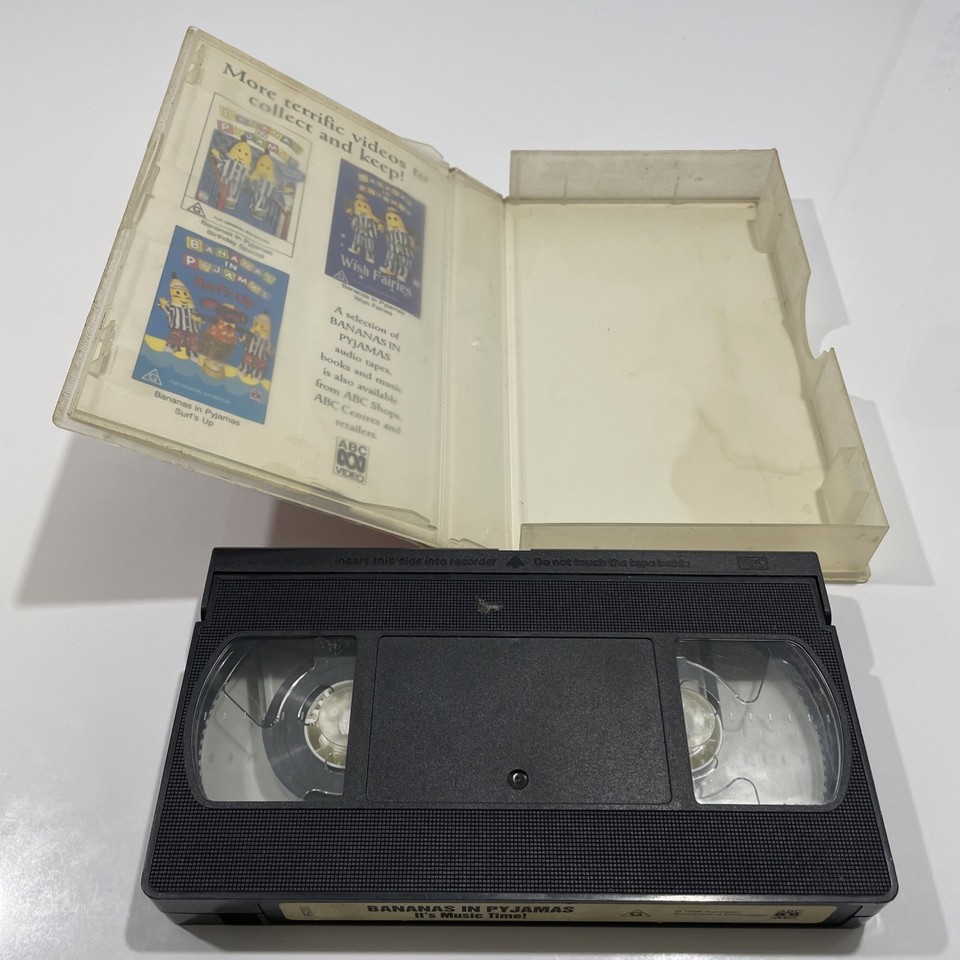 Bananas in Pyjamas VHS x 2 Singing Time & Its Music Time Video Tape ...