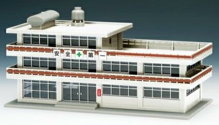 Tomix 4225T N Scale 3-Story Building Structure Model Railway White Used ...