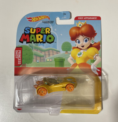 MATTEL HOT WHEELS CHARACTER CARS SUPER MARIO PRINCESS DAISY, NEW | eBay