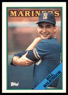 1988 Topps TIFFANY Bill Wilkinson RC 2 Seattle Mariners #376 | eBay