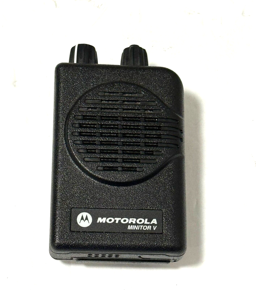 Motorola Minitor V pager (151~158.9975Mhz) A03KMS9239BC w/ RLN5869C ...