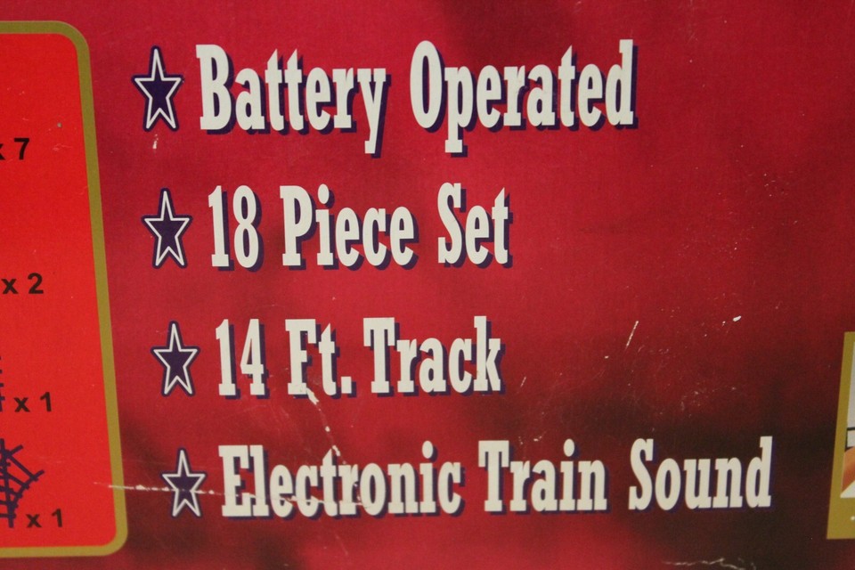 Vintage Goldlok Western Express Spirit Of Steam 18 Piece Train Set In ...