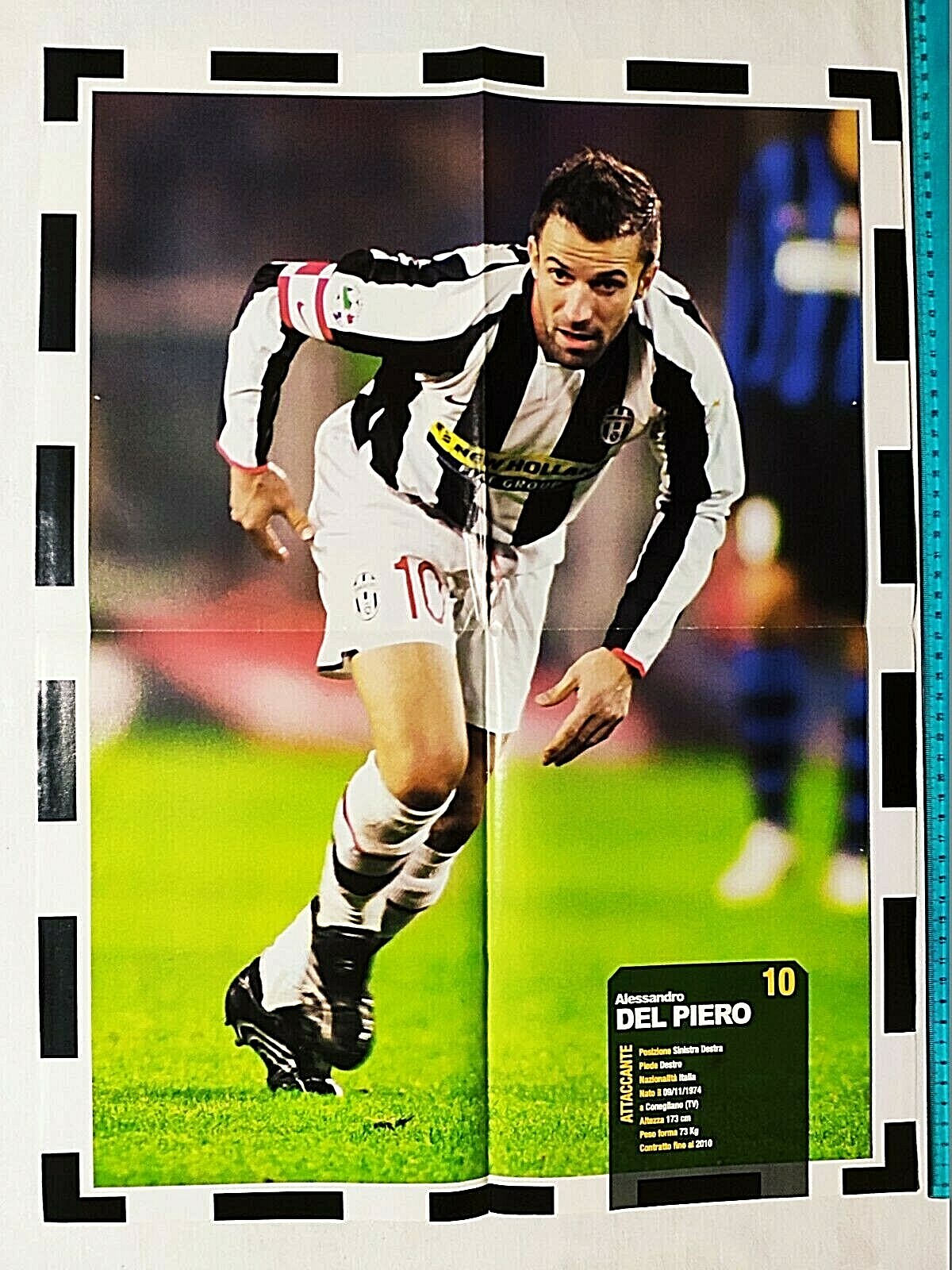 POSTER ALESSANDRO DEL PIERO JUVENTUS | eBay