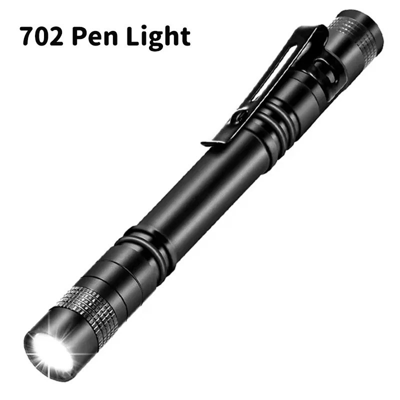 Small Mini LED Flashlight Handheld Pen Light Tactical Pocket Torch ...