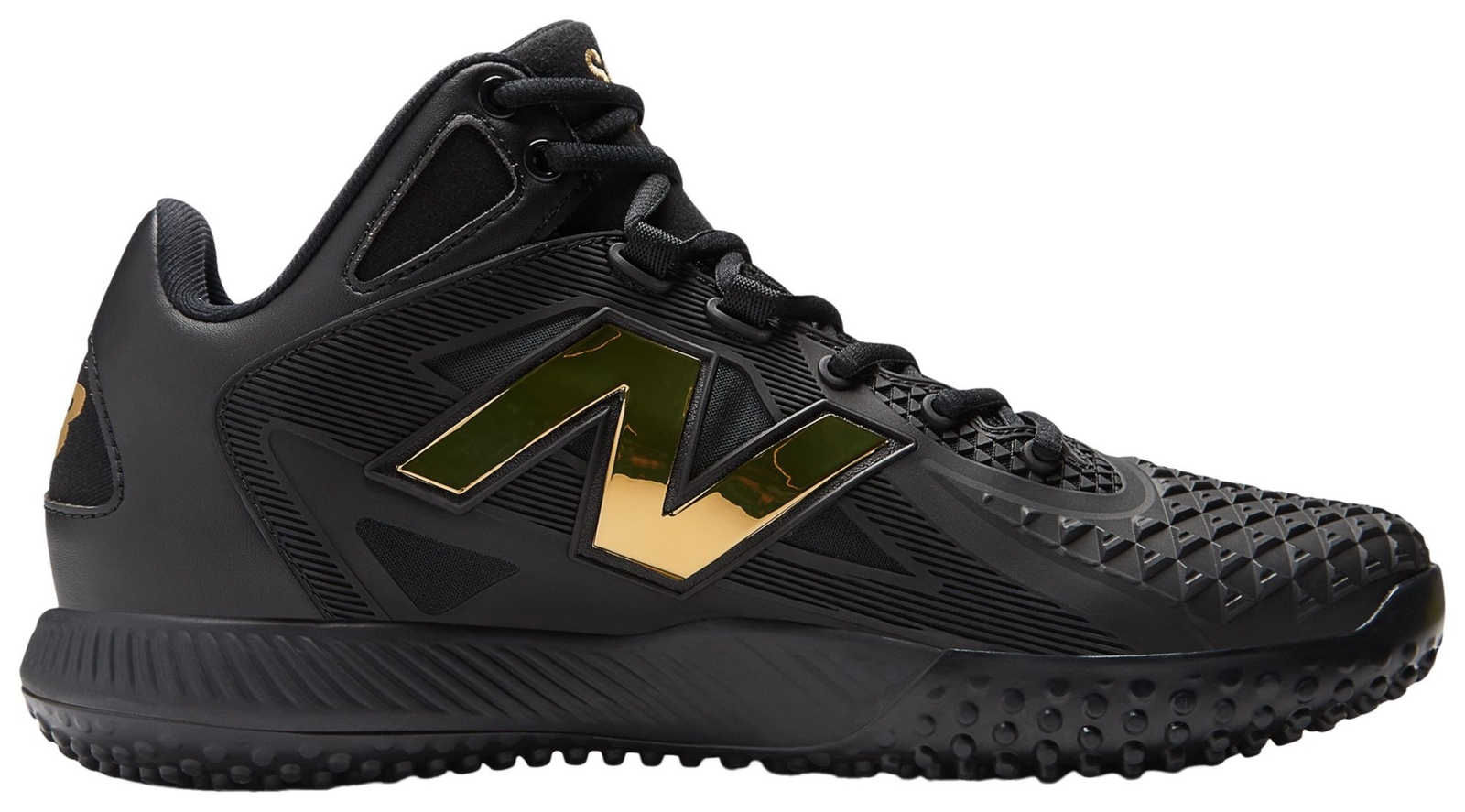 Men's New Balance Shohei Ohtani 1 Turf Black/Gold 2024 Baseball Trainer ...