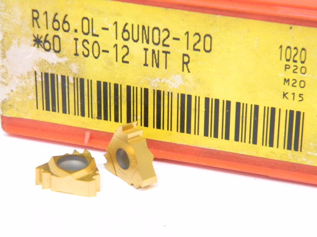 NEW 10PCS. SANDVIK R166.0L-16UN02-120 GRADE: 1020 CARBIDE INSERTS | eBay