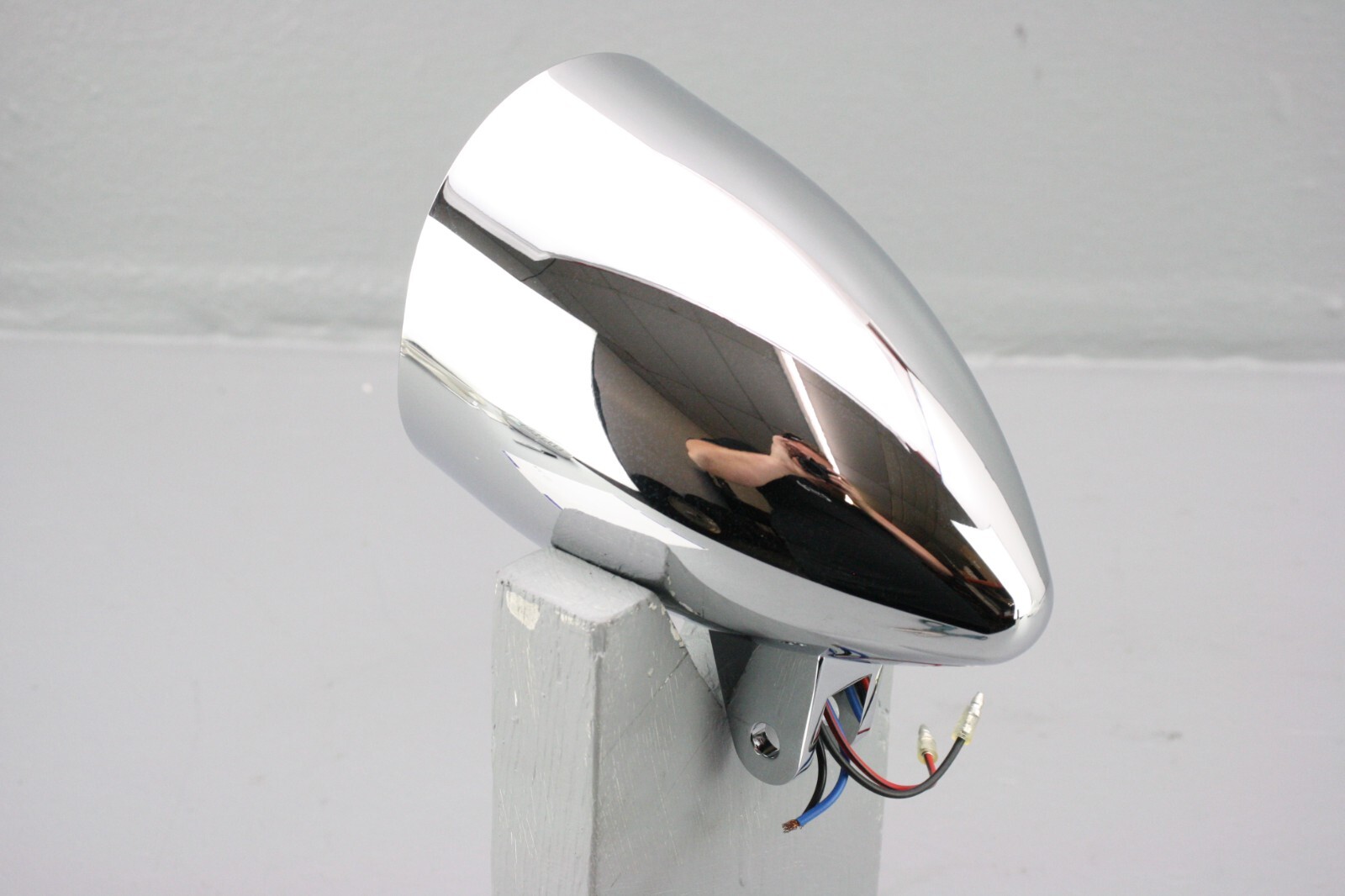 Harley Softail Custom Chopper BULLET Headlight Assembly CHROME | eBay
