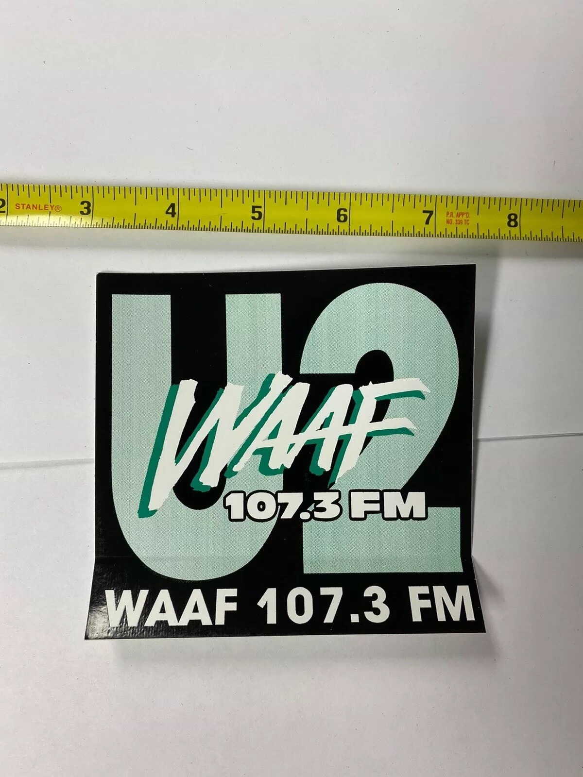 U2 WAAF Sticker Rare Promo | eBay