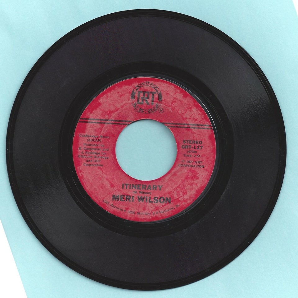 Telephone Man - Itinerary - Meri Wilson - GRT Records - 45 RPM | eBay