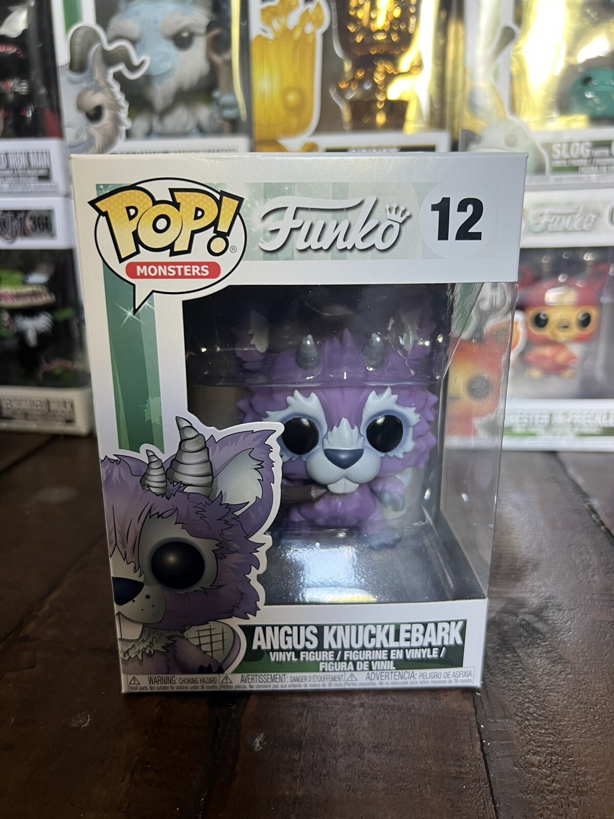 Funko Pop! Monsters #12 Angus Knucklebark | eBay