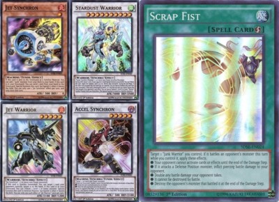 All Foils: Jet + Stardust Warrior Ultra, + Accel & Jet Synchron, Scrap ...