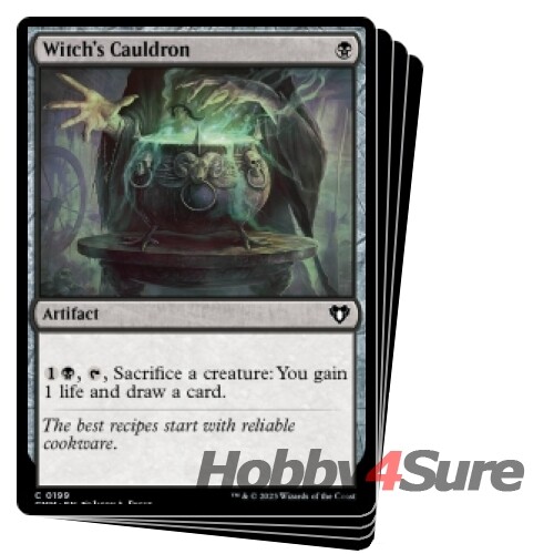 Witch's Cauldron X4 M/NM Magic: The Gathering MTG Commander Masters | eBay