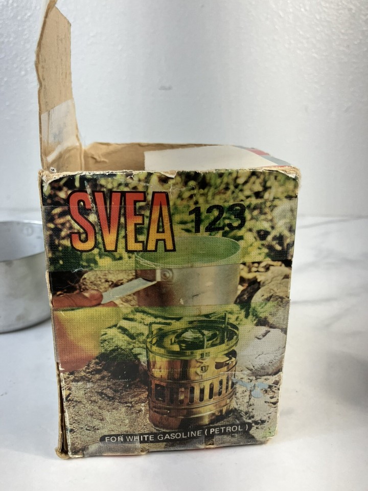 Svea 123 Camp Backpacking Compact Stove w/Key Made in Sweden | eBay