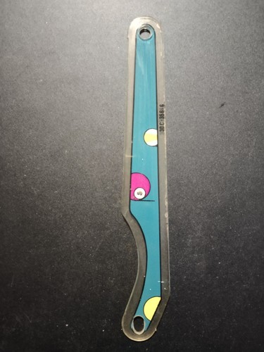 WILLIAMS - MISS-O / CUE-T - Original Plastic Décor Pinball Flipper ...