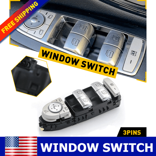 Power Window Switch Front Left Driver Side For Mercedes Benz C300 C400 ...