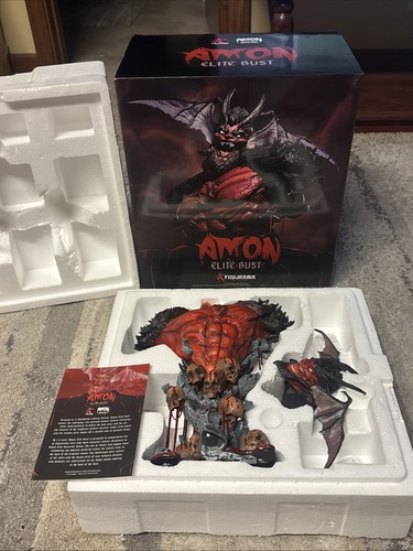 Amon Elite Bust Figurama Collection DEVILMAN Resin Bust 1/4 Scale Ready ...