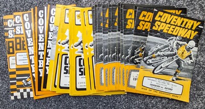 Vintage Coventry Speedway "The Brandon Bees" Programmes 1969-1984 | eBay UK