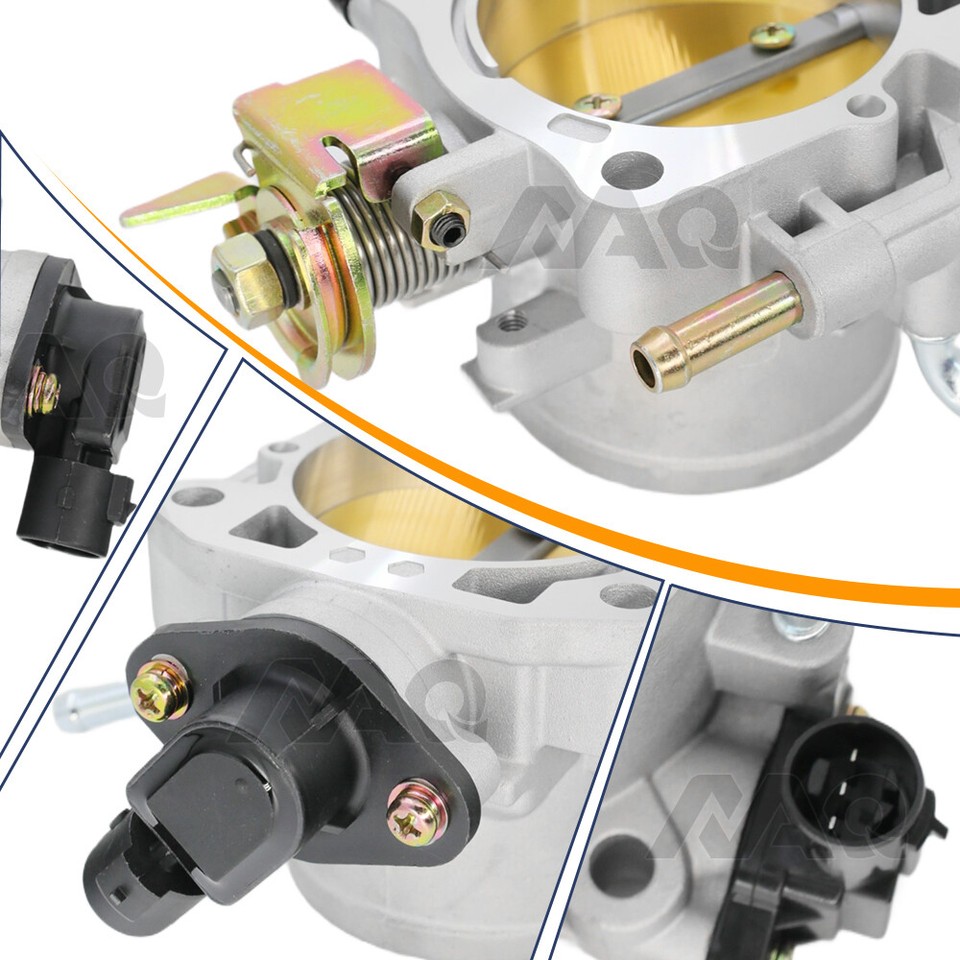 70mm Throttle Body W/ TPS Map Sensor For Honda Civic Acura Integra B/D ...