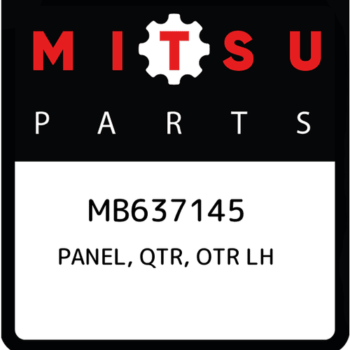 MB637145 Mitsubishi Panel, qtr, otr lh MB637145, New Genuine OEM Part ...