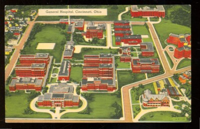 Cincinnati, Ohio, General Hospital (CinciOH90 | eBay