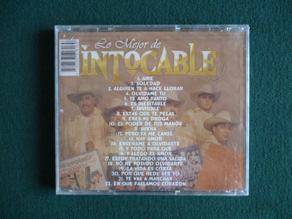 INTOCABLE - LO MEJOR DE INTOCABLE, 22 EXITOS CD SELLADO NUEVO. | eBay