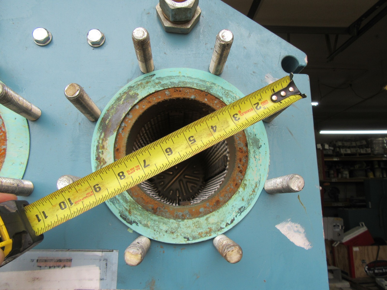 687 SQ FT ALFA LAVAL PLATE AND FRAME HEAT EXCHANGER M15-BFG 105 PLATES ...