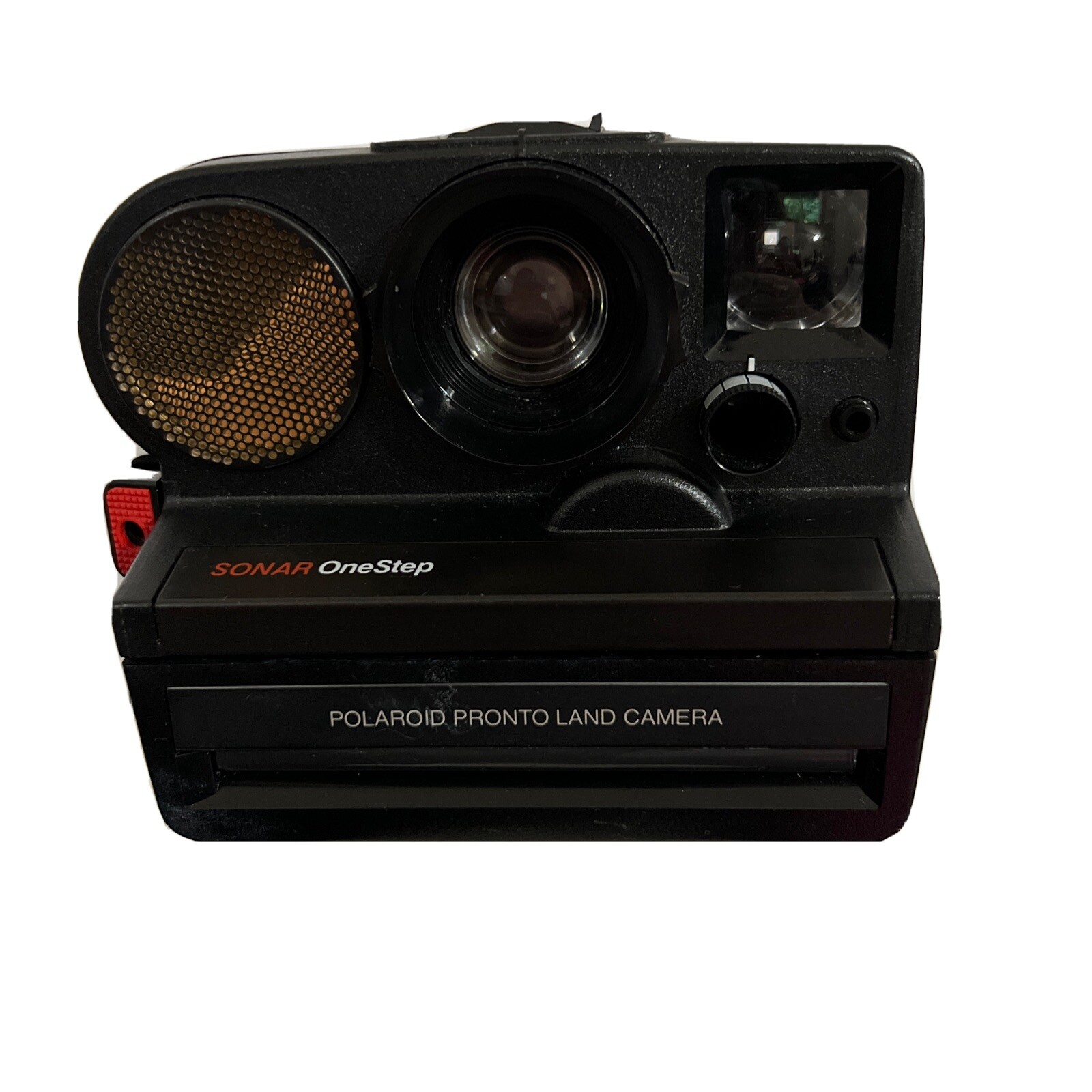 Vintage Polaroid Sonar OneStep Black Pronto Instant FIlm Land Camera ...