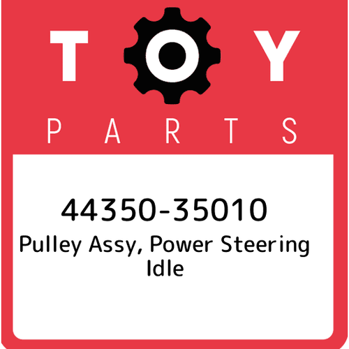 44350-35010 Toyota Pulley assy, power steering idle 4435035010, New ...