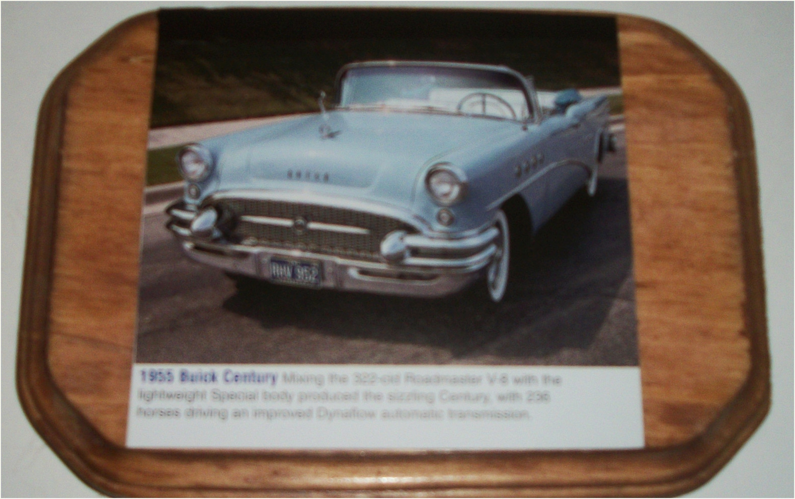 1955 Buick Century Convertible Car Plaque | eBay