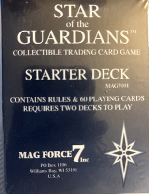 New! Mag Force 7 Star of the Guardians CCG - Lot Of Two 60 Card Starter ...