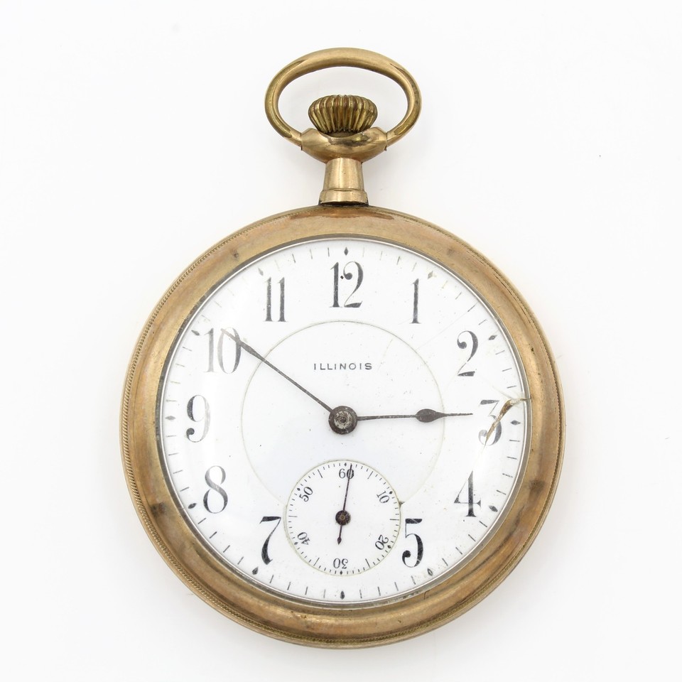 1906-1912 Illinois 16s 17j Grades 184 & 304 Pocket Watch Lot of 2 # ...