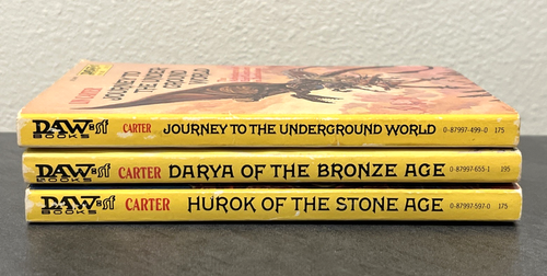 3 Eric Carstairs in Zanthodon Series 1st Daw Books Printing Lin Carter ...