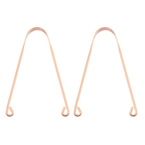 Dental Cleaning Oral Hygiene Copper Tongue Scraper Cleaner Stainless ...