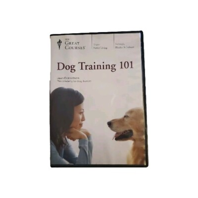 DOG TRAINING 101 by THE GREAT COURSES | 24 LESSONS 4 DVDs / NO BOOK ...