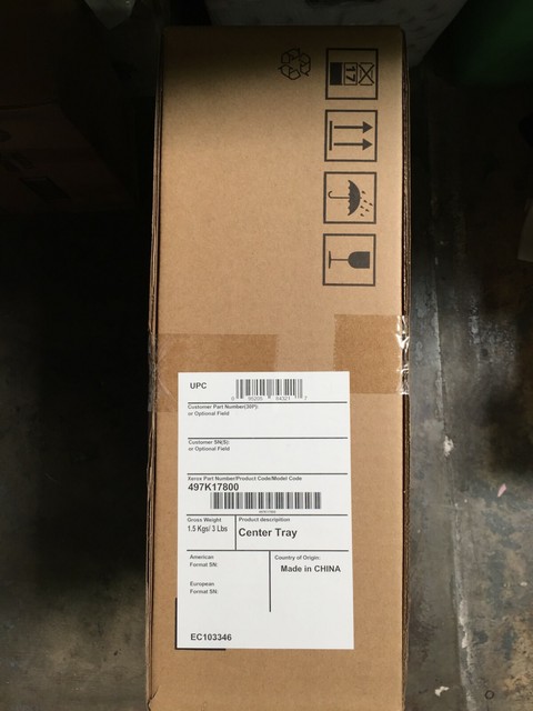 Xerox A3 497K17800 Dual Center Tray - Only Available on Desktop ...
