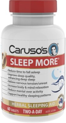Caruso’s Sleep More 60 Tabs | eBay Australia