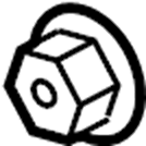 VW/Audi/Porsche N10335304 Nut. Lock. Arm. (Front, Rear | eBay