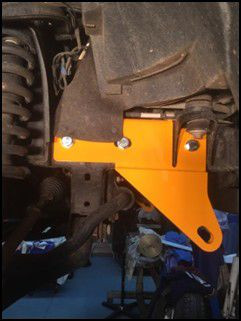 4WD RATED RECOVERY POINTS TOW POINTS 4X4 Ford Ranger PX / Mazda BT50 ...