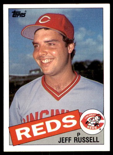 1985 TOPPS BASEBALL CINCINNATI REDS #651 JEFF RUSSELL | eBay
