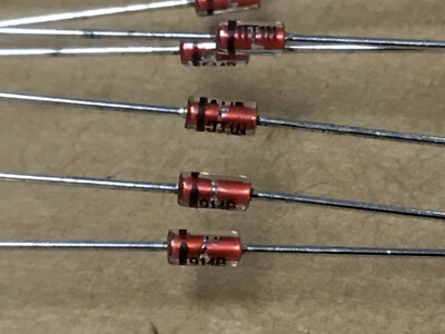 (100 PC) T.I. 1N914B Diode Small Signal Switching 100V 0.3A 2-Pin DO-35 ...