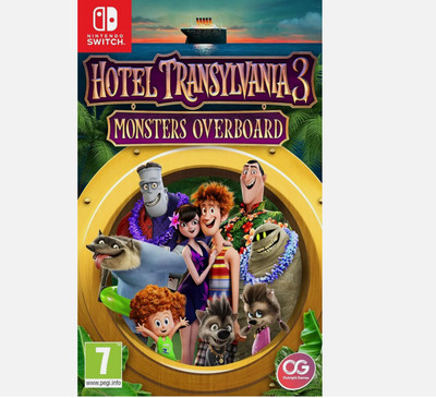 Hotel Transylvania 3 Monsters Overboard Nintendo Switch Cartridge ...